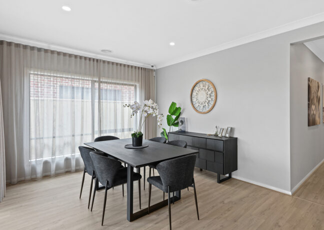 The Habost, Rear-Master Privacy Home Design | SJD Homes